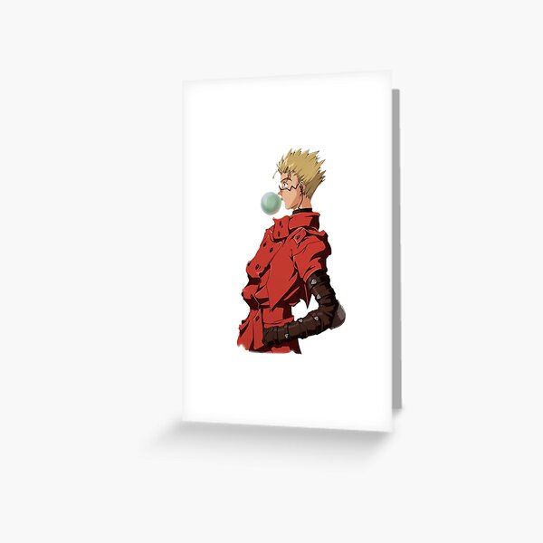 "vash trigun" Greeting Card for Sale by snailhunter66 | Redbubble