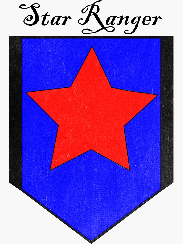 "Star Ranger" Sticker by beauty-in-art | Redbubble