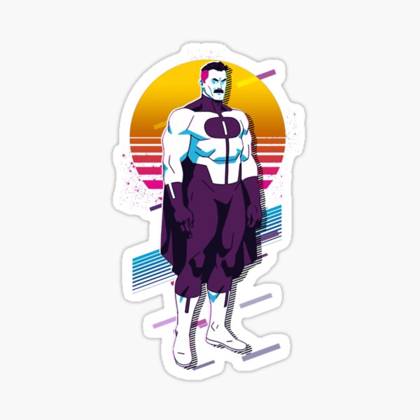"Omni-Man *80s Retro| Perfect Gift" Sticker for Sale by paulajana ...