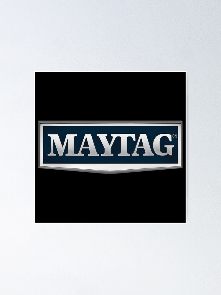 "Simple Vintage Maytag Logo Essential Design" Poster for Sale by ...