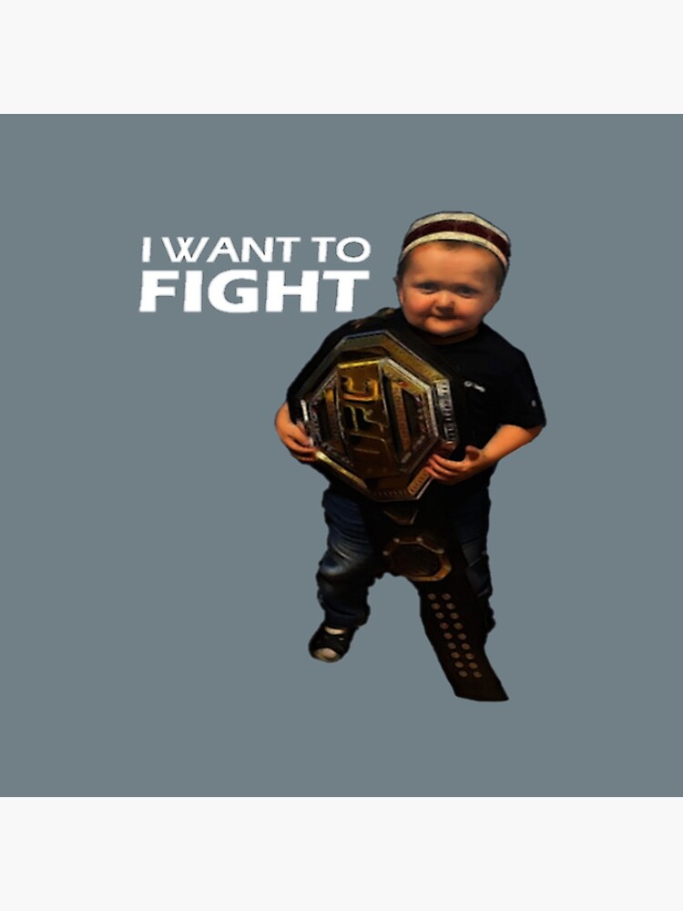 "Hasbulla Magomedov Mini Khabib Meme" Clock by LukeMcknightSto | Redbubble