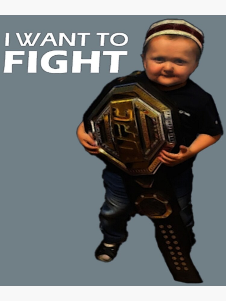 Lámina fotográfica «Hasbulla Magomedov Mini Khabib Meme» de ...