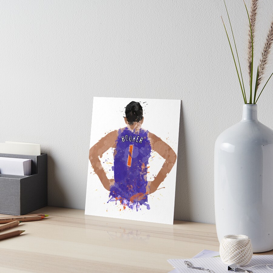 "Devin Booker Paint Splatter Art" Art Board Print for Sale by ...