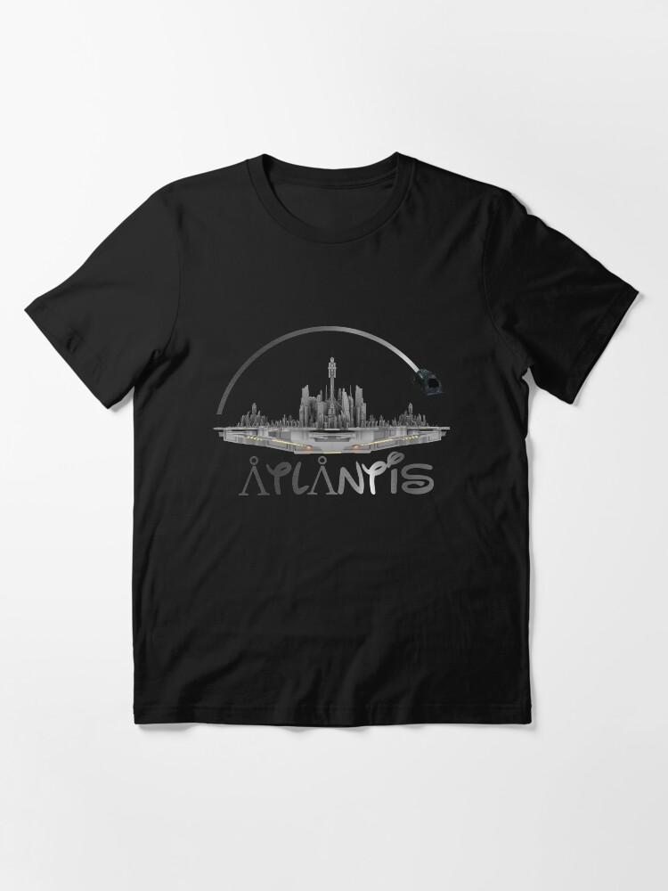 "Stargate Atlantis T-shirt" T-shirt for Sale by NerdySquatch ...
