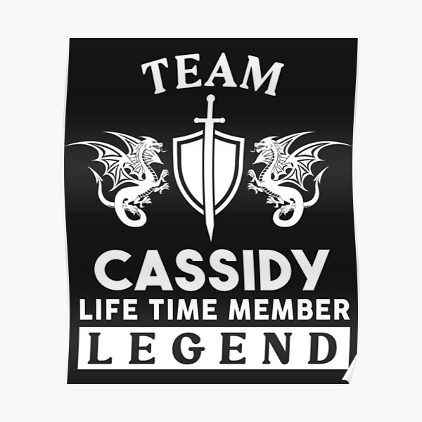 Póster «Camiseta Cassidy con el nombre de Cassidy - Camiseta con ...