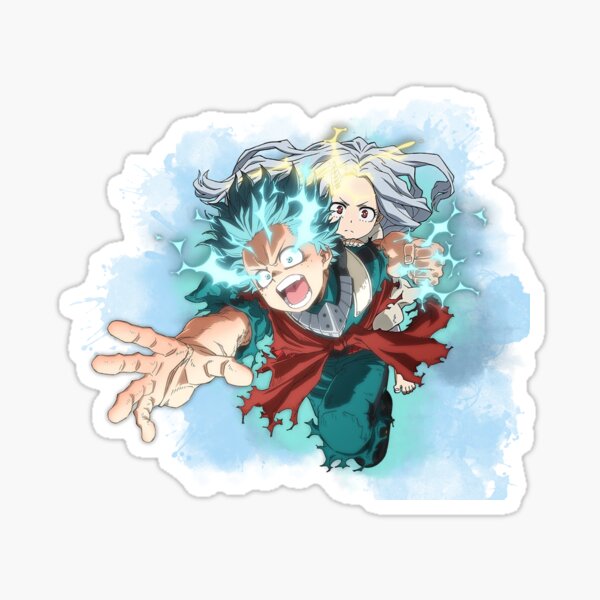 "Deku and Eri" Sticker for Sale by MartinMakana | Redbubble