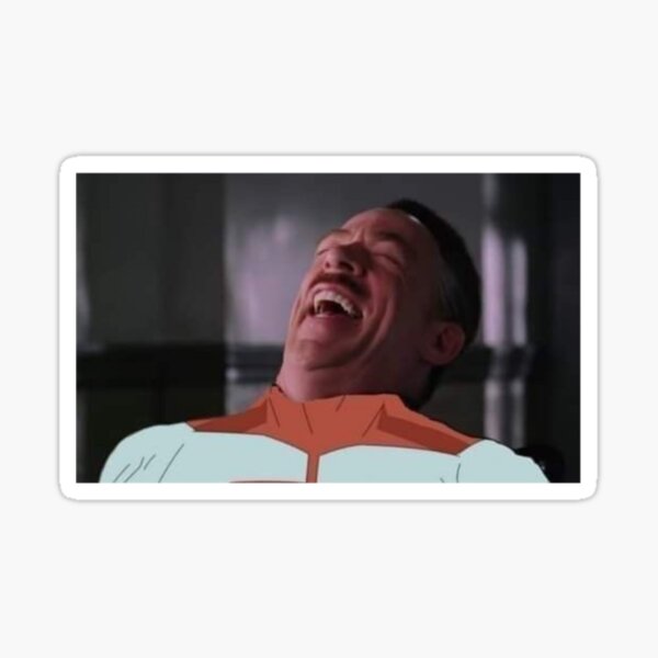 "Funny INVINCIBLE Omni Man Supervillain Design, Omni Man Stickers, Omni ...