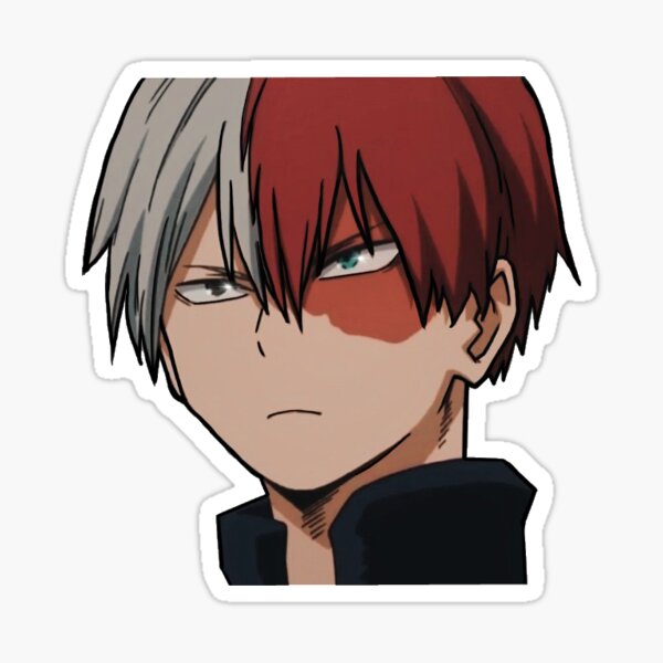 "My Hero Academia Todoroki Shoto " Sticker for Sale by Drilona-gux ...