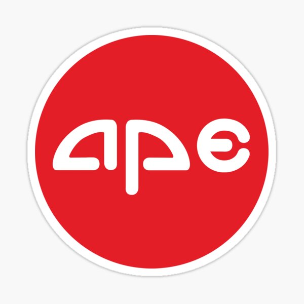 "AMC APE Logo" Sticker for Sale by ApeGear4Apes | Redbubble