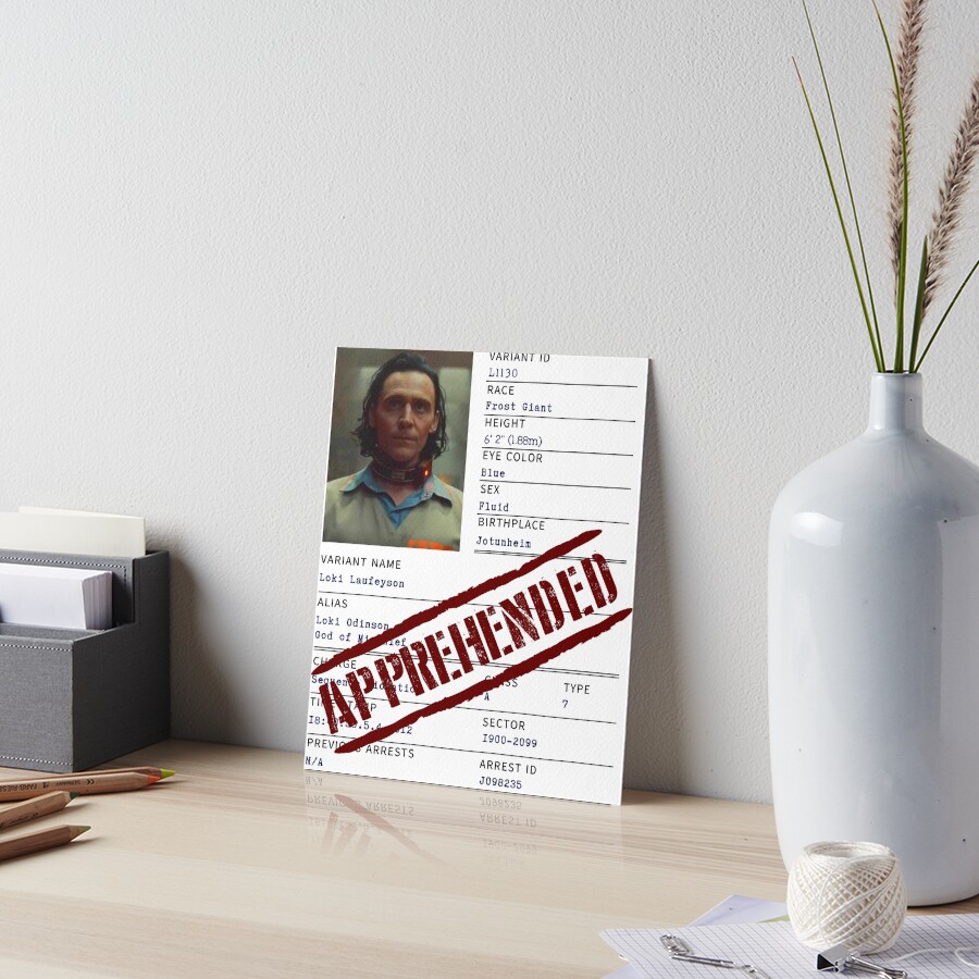 "Loki Variant TVA File" Art Board Print for Sale by babbityrabbity ...