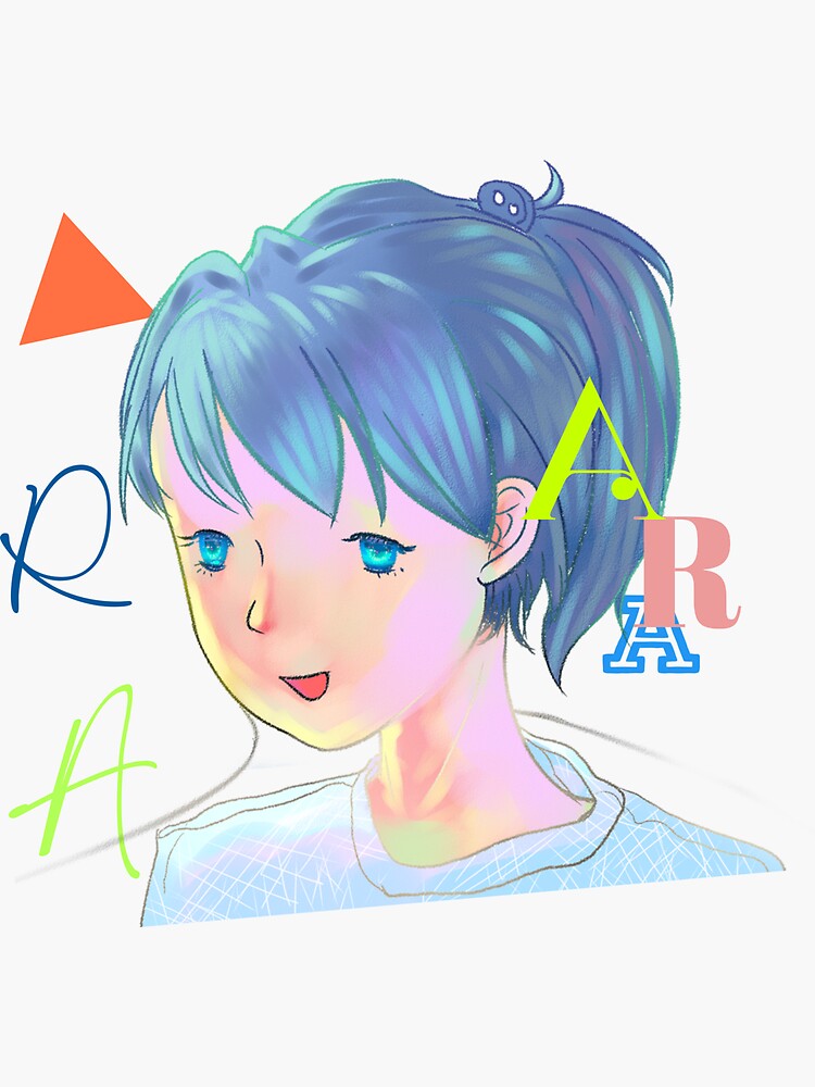"Anime Ara Ara art" Sticker by Dharmendrasingh | Redbubble