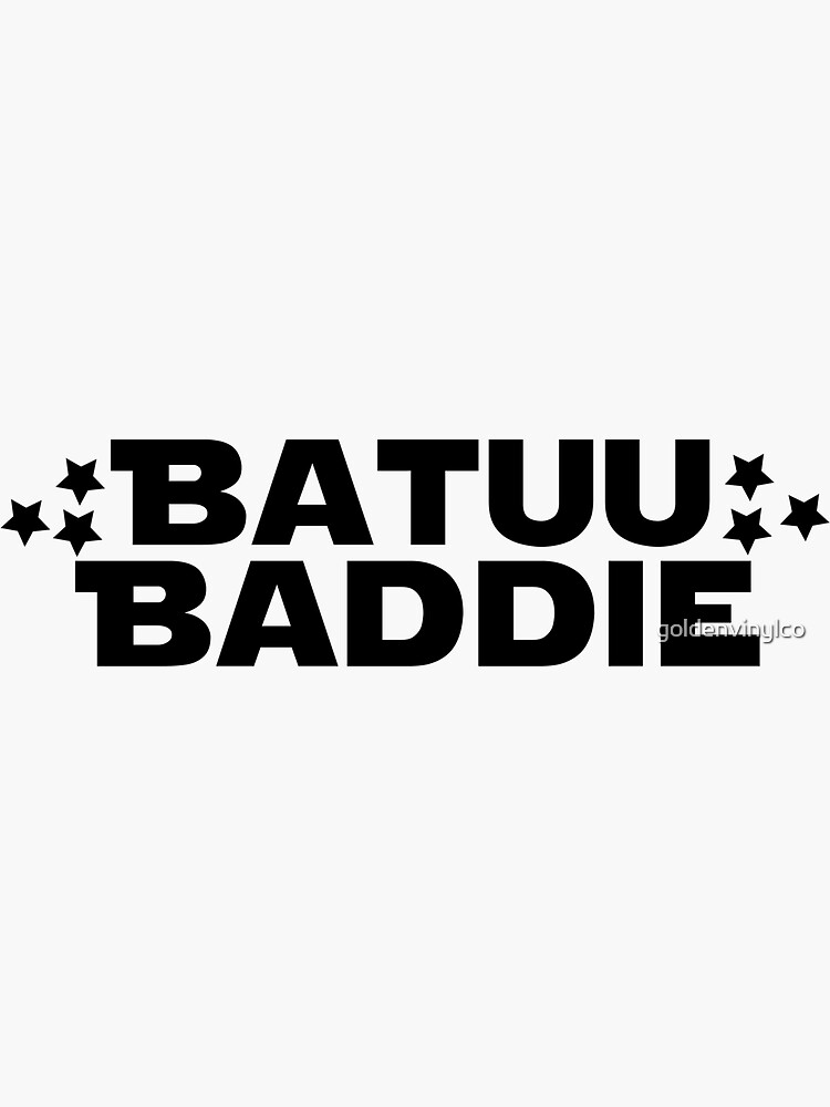 "Batuu Baddie" Sticker for Sale by goldenvinylco | Redbubble