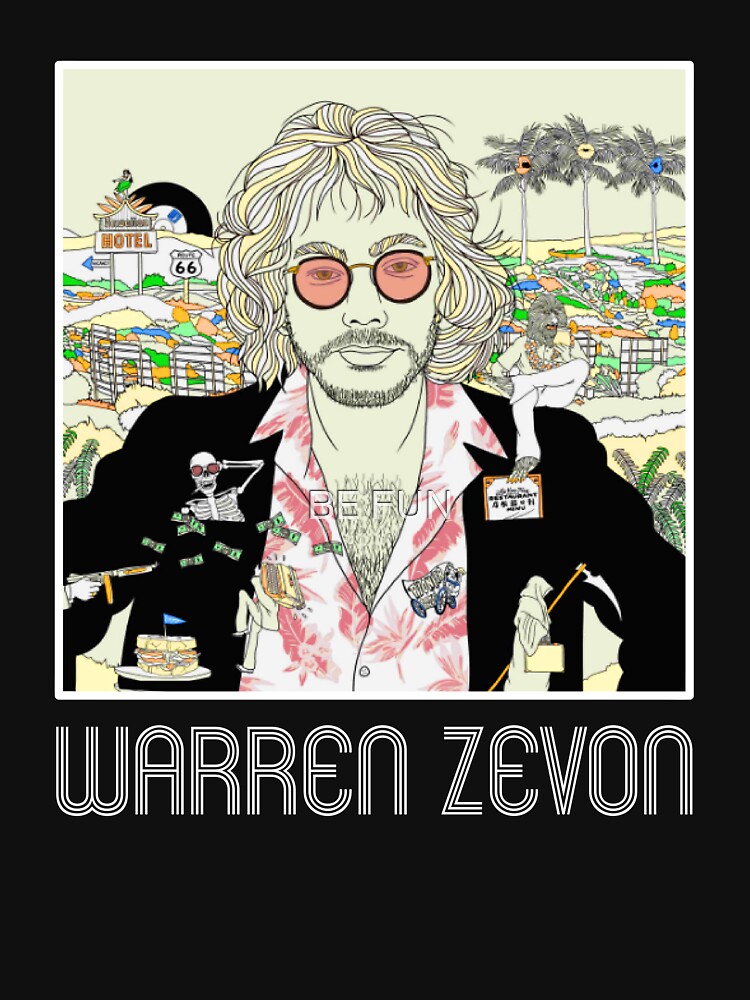 "warren zevon lover" Essential T-Shirt for Sale by BE FUN | Redbubble