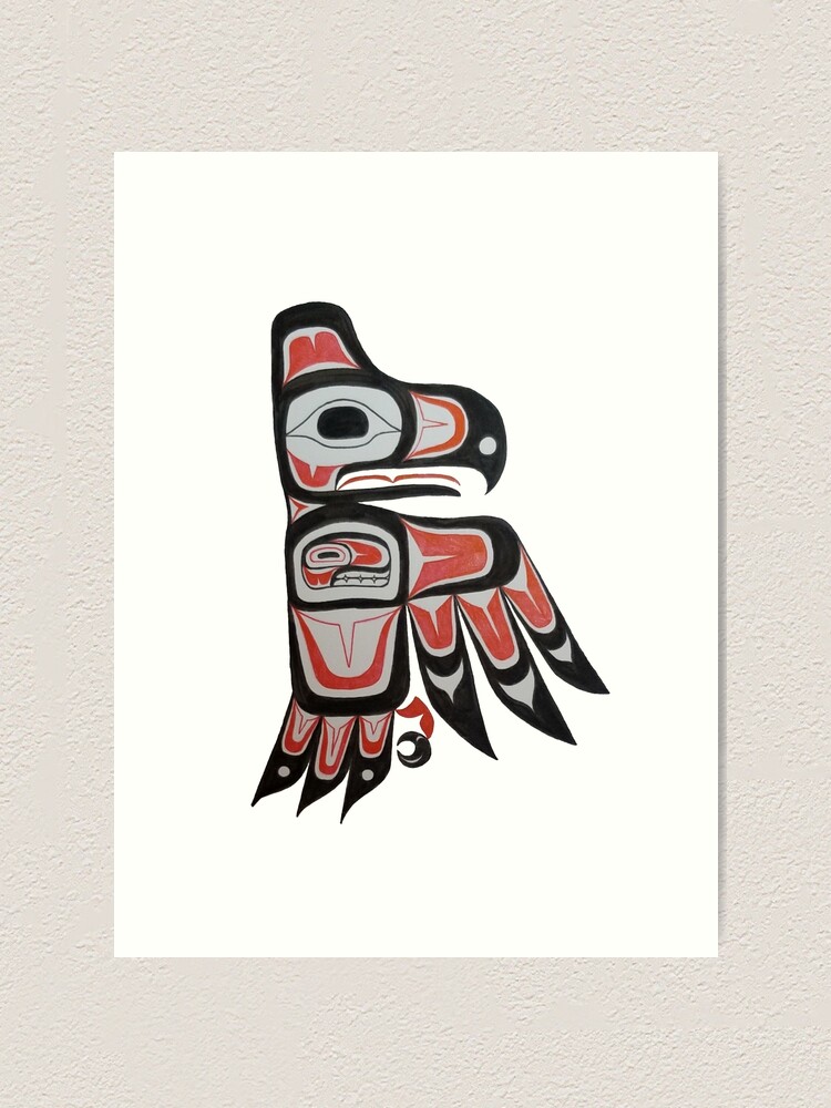 "Eagle Formline" Art Print for Sale by pengi | Redbubble