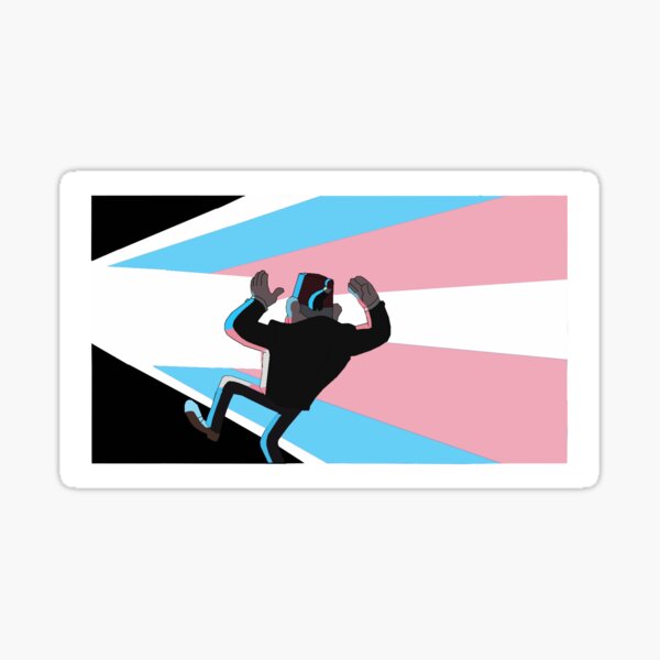 "Grunkle Stan Trans Light" Sticker by Artac | Redbubble
