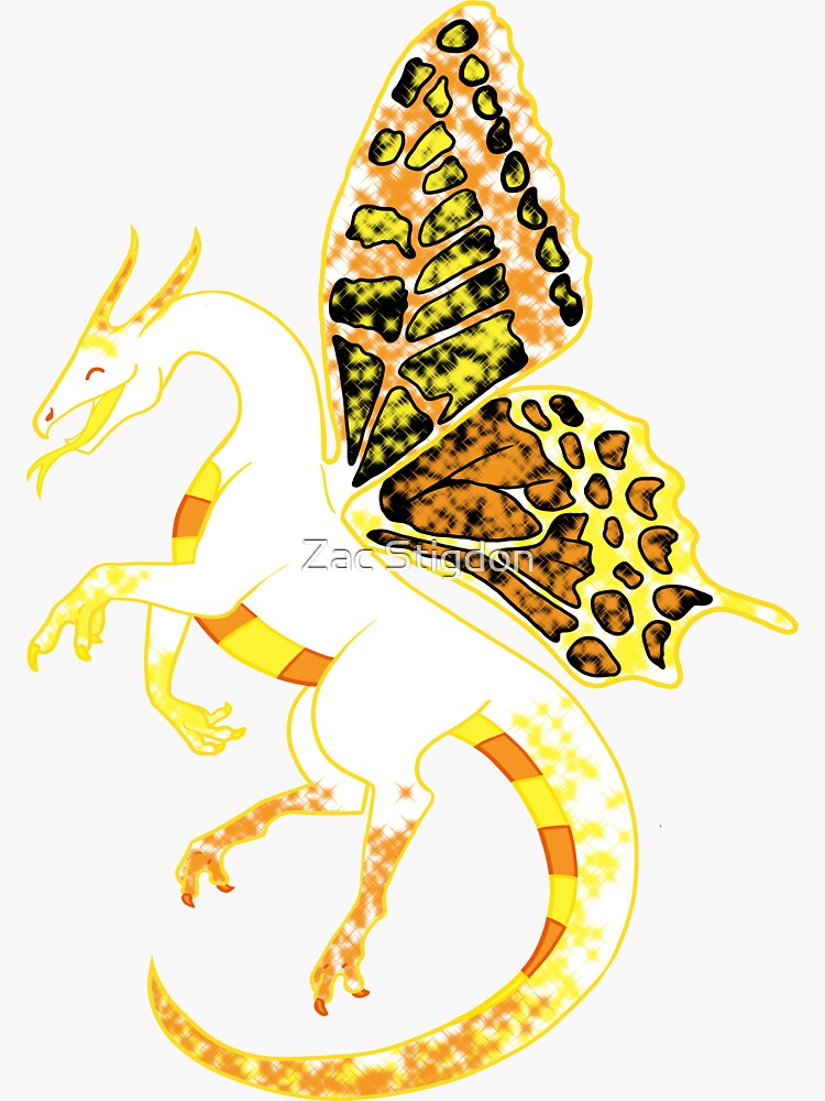 "Maverique Pride Fae Dragon" Sticker for Sale by stupidmasky | Redbubble