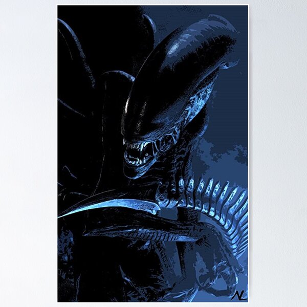 "xenomorph" Poster for Sale by MovingMountains | Redbubble
