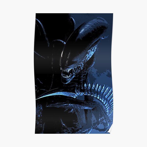 "xenomorph" Poster by MovingMountains | Redbubble