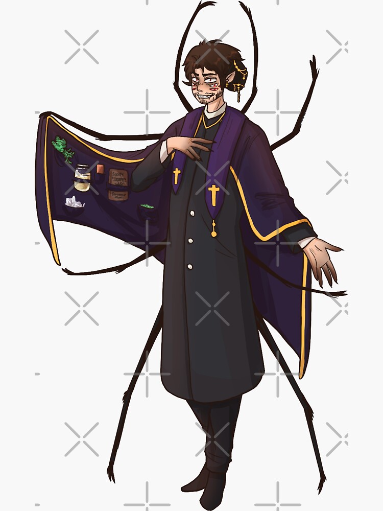 "Origin SMP Schlatt" Sticker for Sale by LeafAnimations | Redbubble