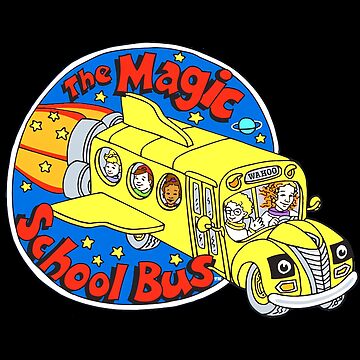 "The Magic School Bus" Sticker for Sale by heyimadoctor | Redbubble