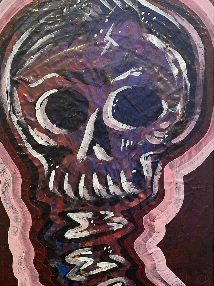 "Pink Skeleton" Poster by StudioJayArts | Redbubble