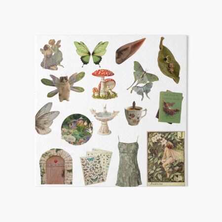 "fairycore sticker pack" Art Board Print for Sale by EmikoNamika ...