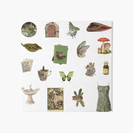 Pixie Fairy Stickers. Fae Sticker Bundle Plant Stickers Mystery Sicker ...