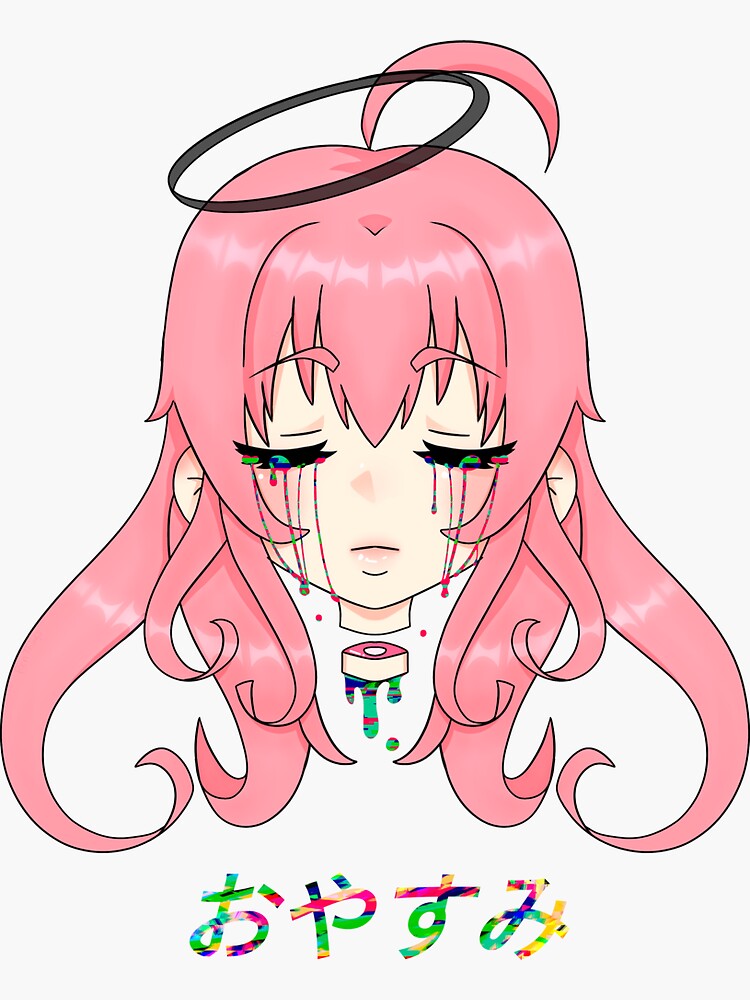 "Oyasumi" Sticker for Sale by RenThings | Redbubble