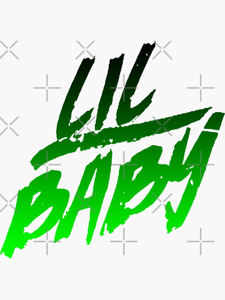 "The best logos Lil Baby is an American rapper, singer" Sticker for ...