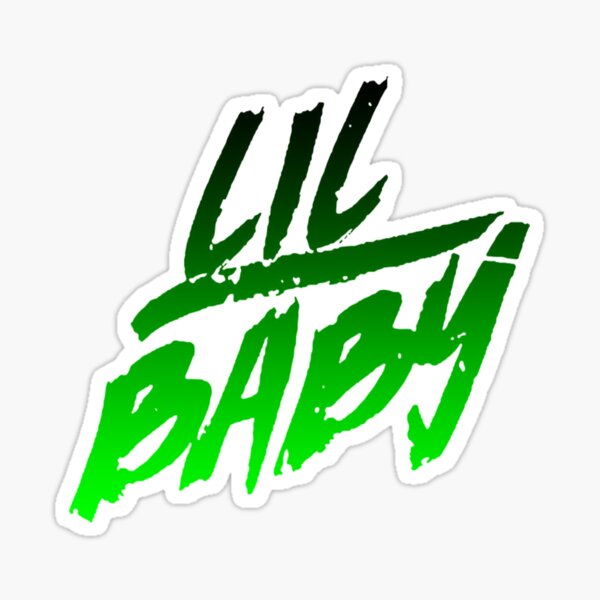 "The best logos Lil Baby is an American rapper, singer" Sticker for ...