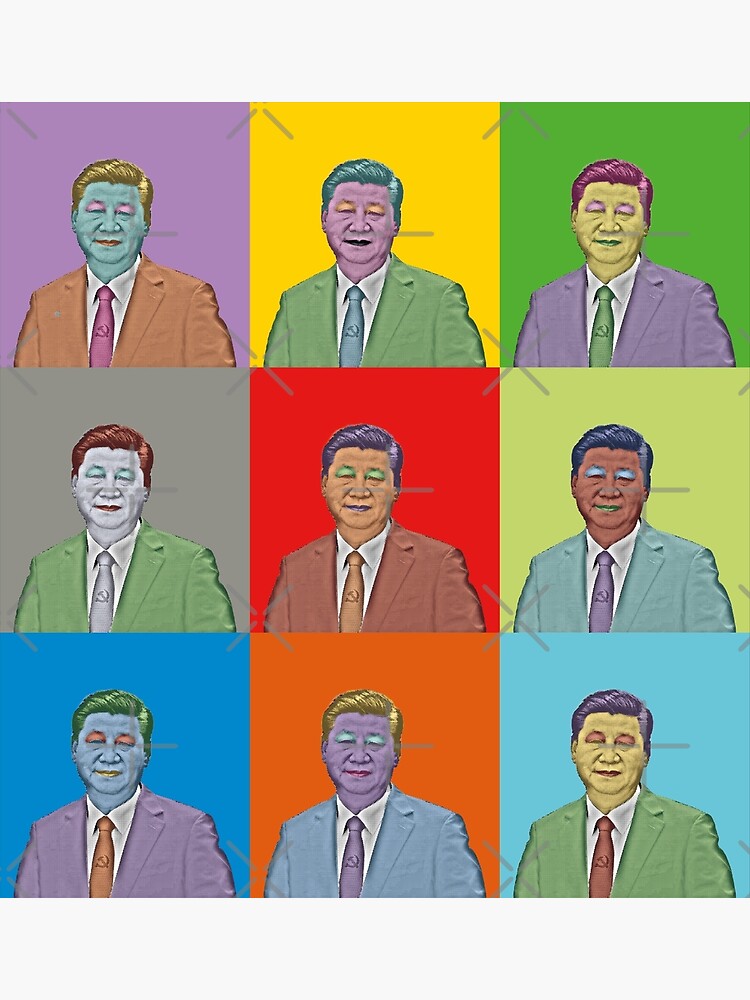 "Xi Jinping- Pop Art" Poster for Sale by Pekapeka99 | Redbubble