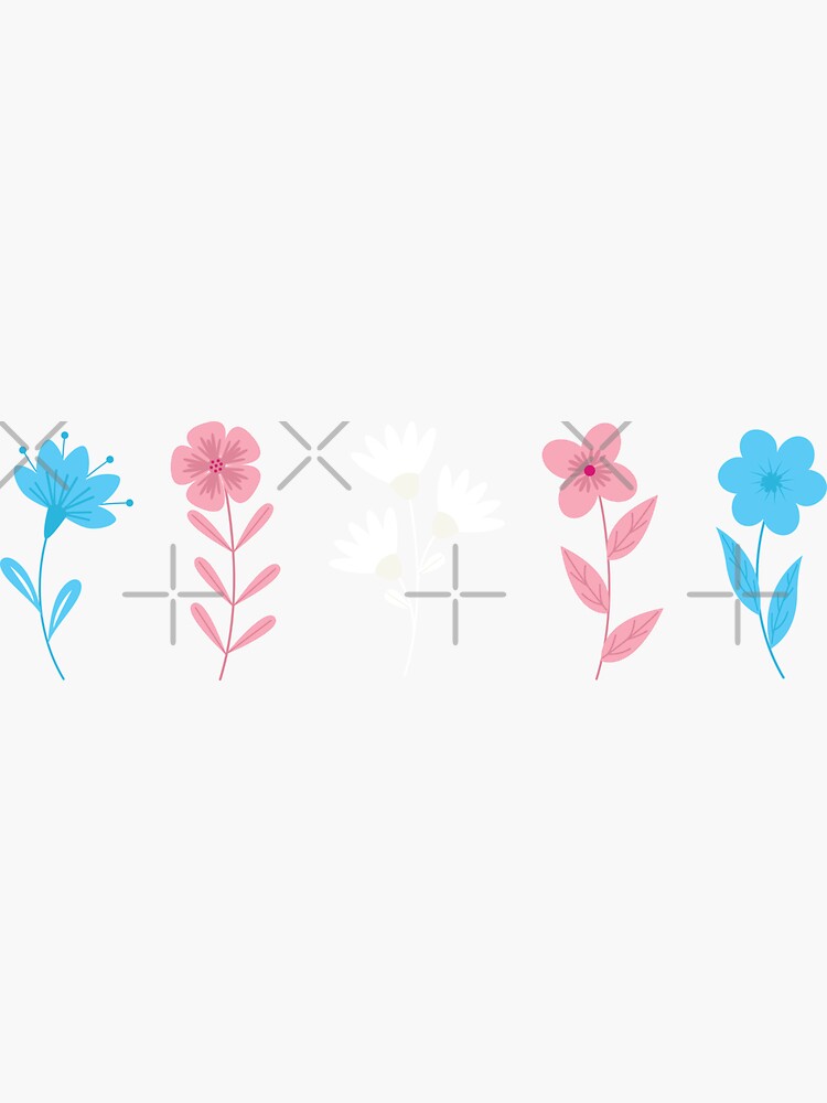 "Trans Pride Flowers Gift, Proud Transgender Transexual, Transvestite ...