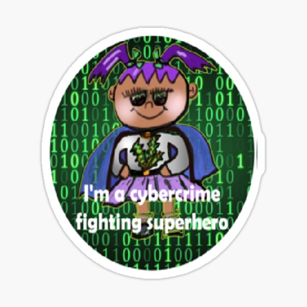 Craft Supplies & Tools cybercrime fighter girl light complexion ...