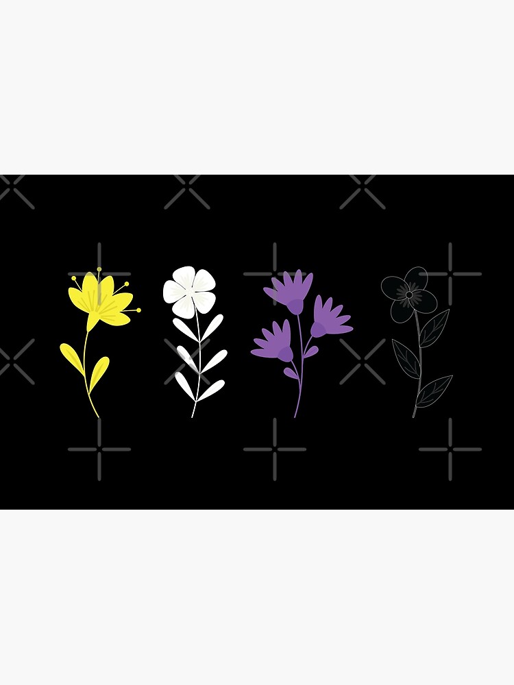 "Non Binary Flowers Gift, Proud Nonbinary, Non binary Gender Identity ...