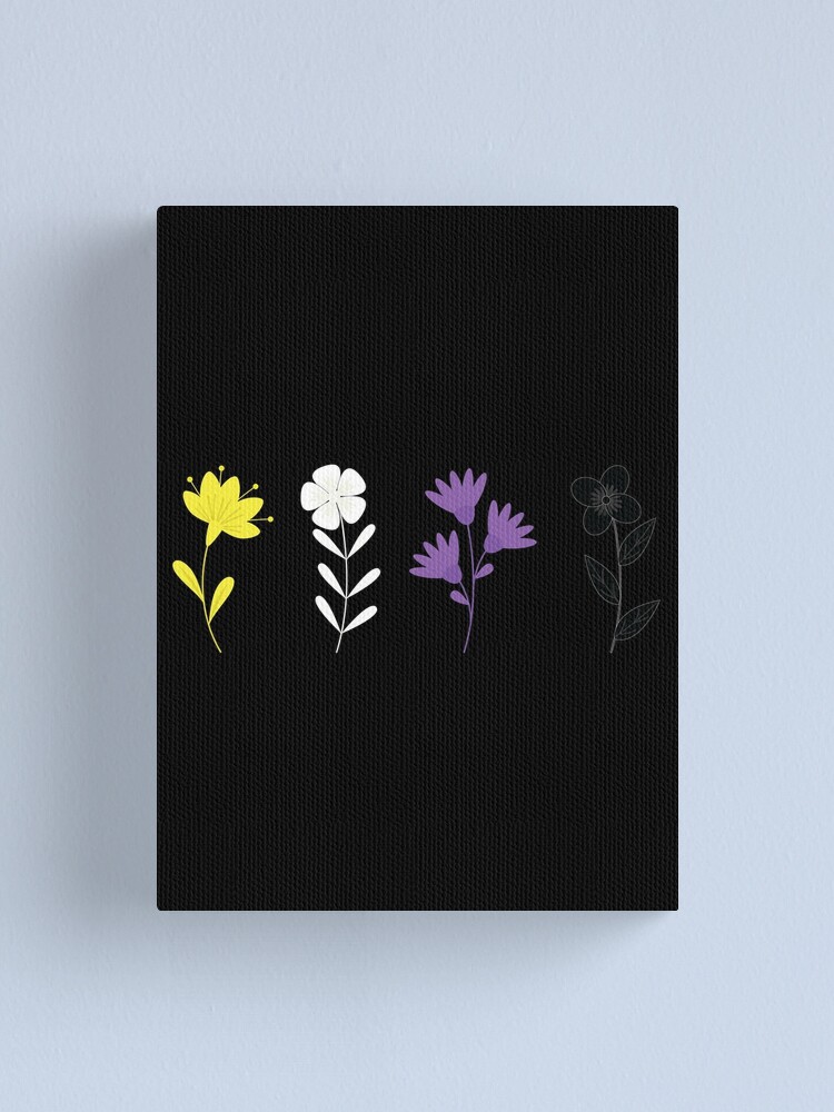 "Non Binary Flowers Gift, Proud Nonbinary, Non binary Gender Identity ...