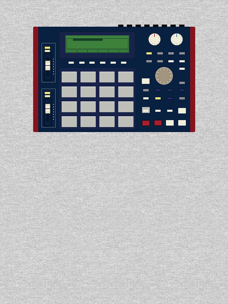 "Akai MPC 1000" T-shirt by BlindLemonJello | Redbubble | synthesizer t ...