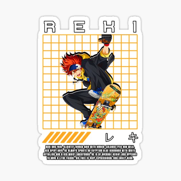 "REKI LINE RECT " Sticker for Sale by Miamin95 | Redbubble