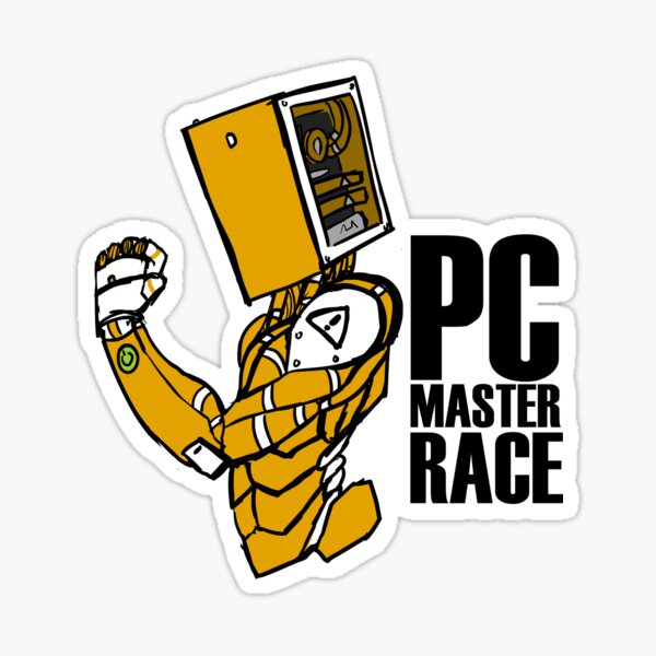 "PC Master Race" Sticker for Sale by creative98 | Redbubble