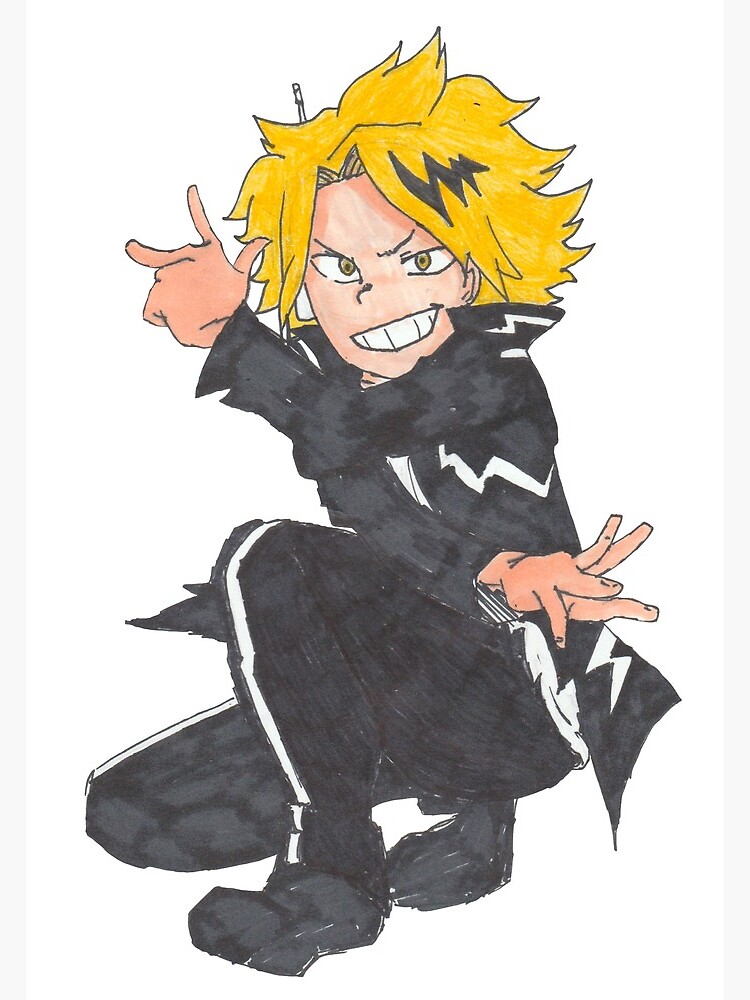 "Denki Kaminari Chargebolt Pose" Photographic Print by Katietheotaku ...