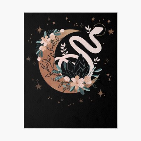 "Celestial Snake" Art Board Print for Sale by Psitta | Redbubble