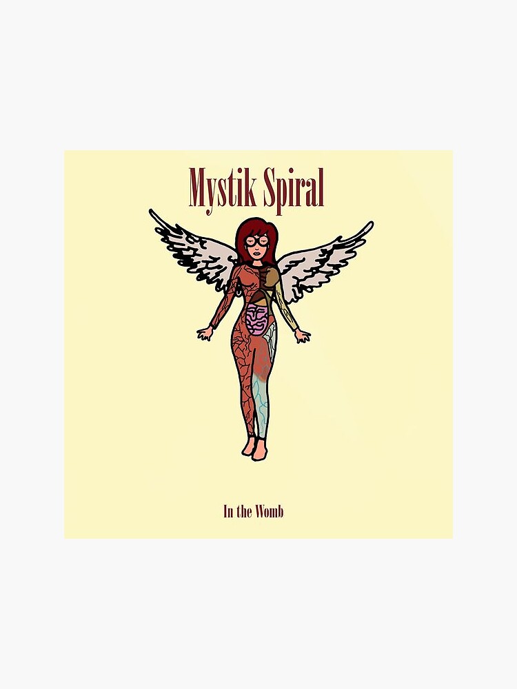 "Daria Mystik Spiral" Sticker for Sale by sentimentaly2k | Redbubble
