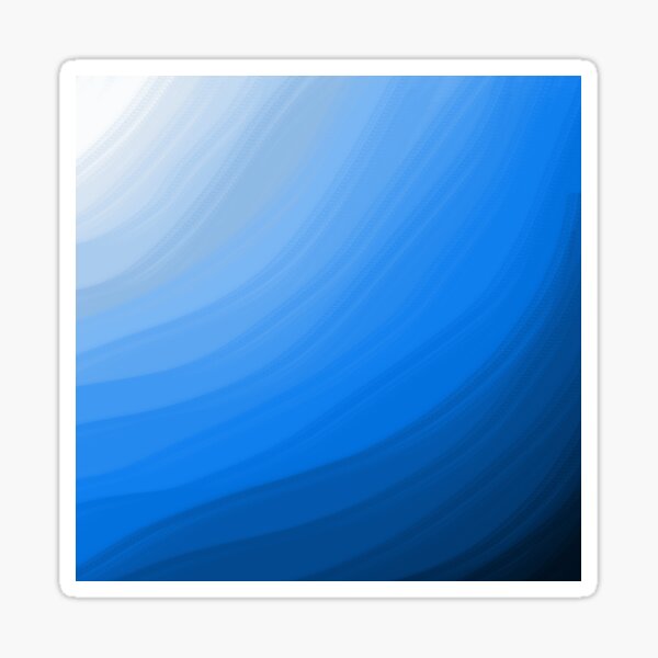 "Blue Gradient" Sticker for Sale by Z-Alexander | Redbubble