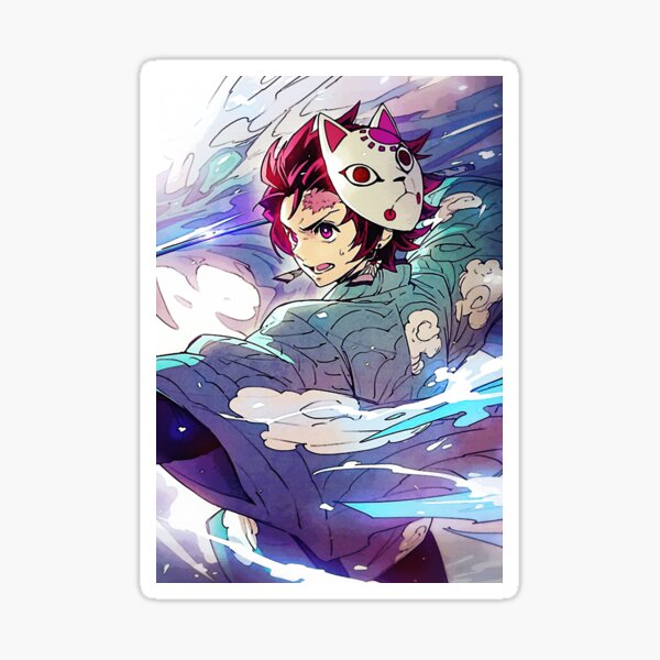 "Demon Slayer 018" Sticker for Sale by chachache | Redbubble