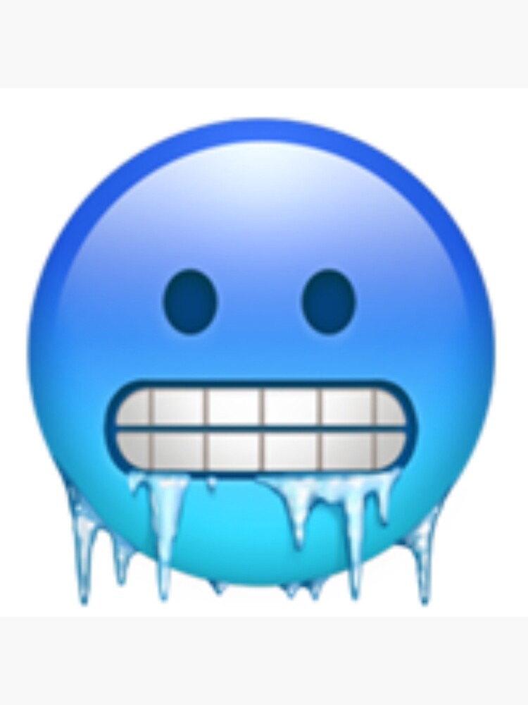 Visage Souriant Froid Émoticône Froid Images Libres De Droit, Photos