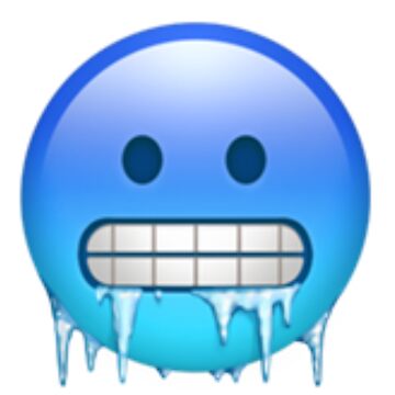 "Cold Face Emoji" Art Print for Sale by Popular-Gifts | Redbubble
