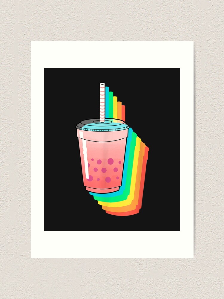 "LGBT Bubble Tea, Boba Tea Lover - LGBTQIA+ - Pride Month, LGBT Flag ...
