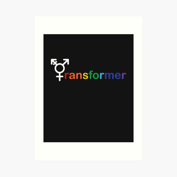 "Transformer Transgender Is Hero - LGBTQIA+ - Pride Month, LGBT Flag ...