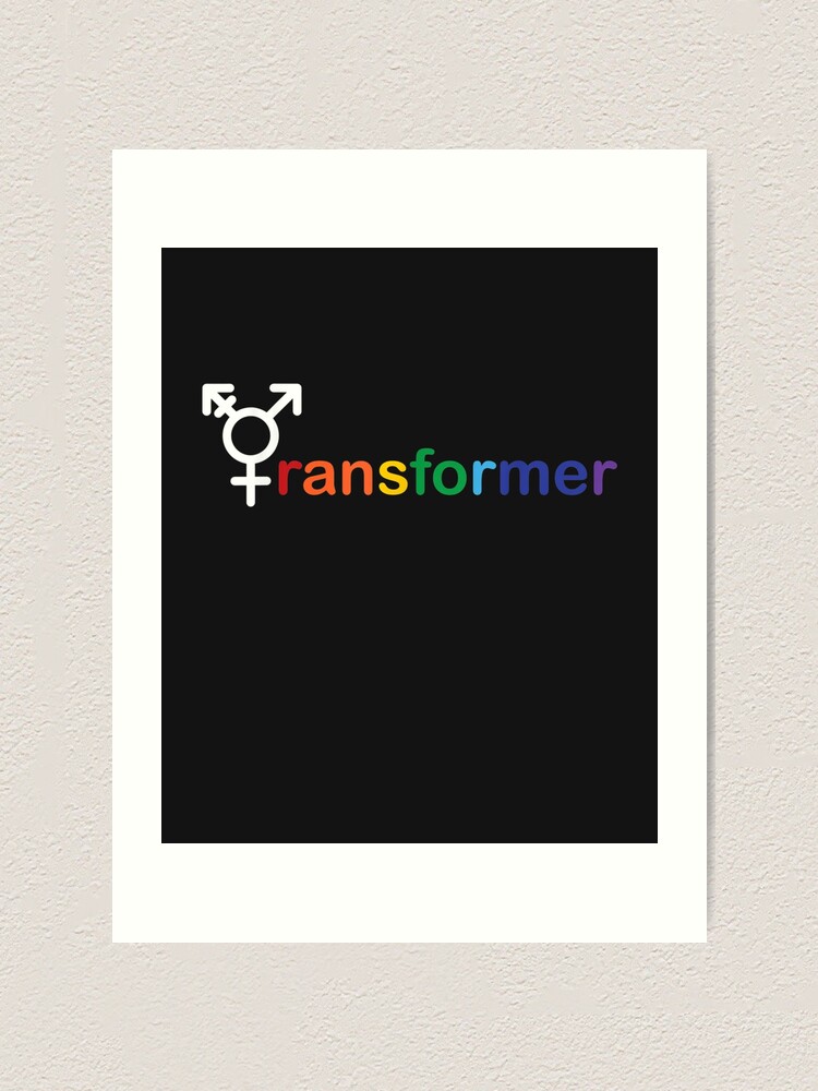 "Transformer Transgender Is Hero - LGBTQIA+ - Pride Month, LGBT Flag ...