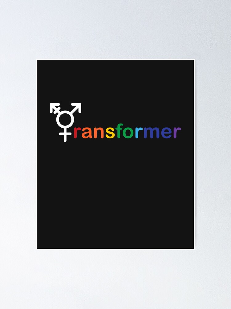 "Transformer Transgender Is Hero - LGBTQIA+ - Pride Month, LGBT Flag ...