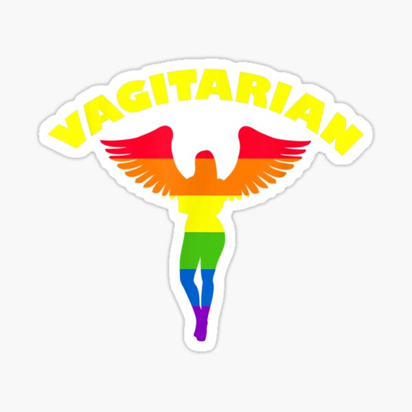 "Vagitarian - LGBTQIA+ - Pride Month, LGBT Flag, Pride Parades, Queer ...